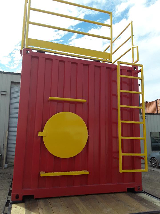 Mobile Confined Space Training Container - Advanced Container